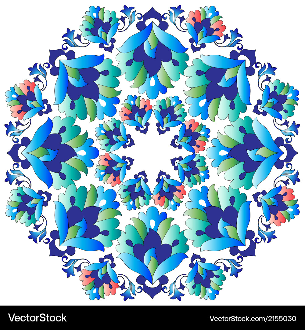 Ottoman motifs design series with thirteen version