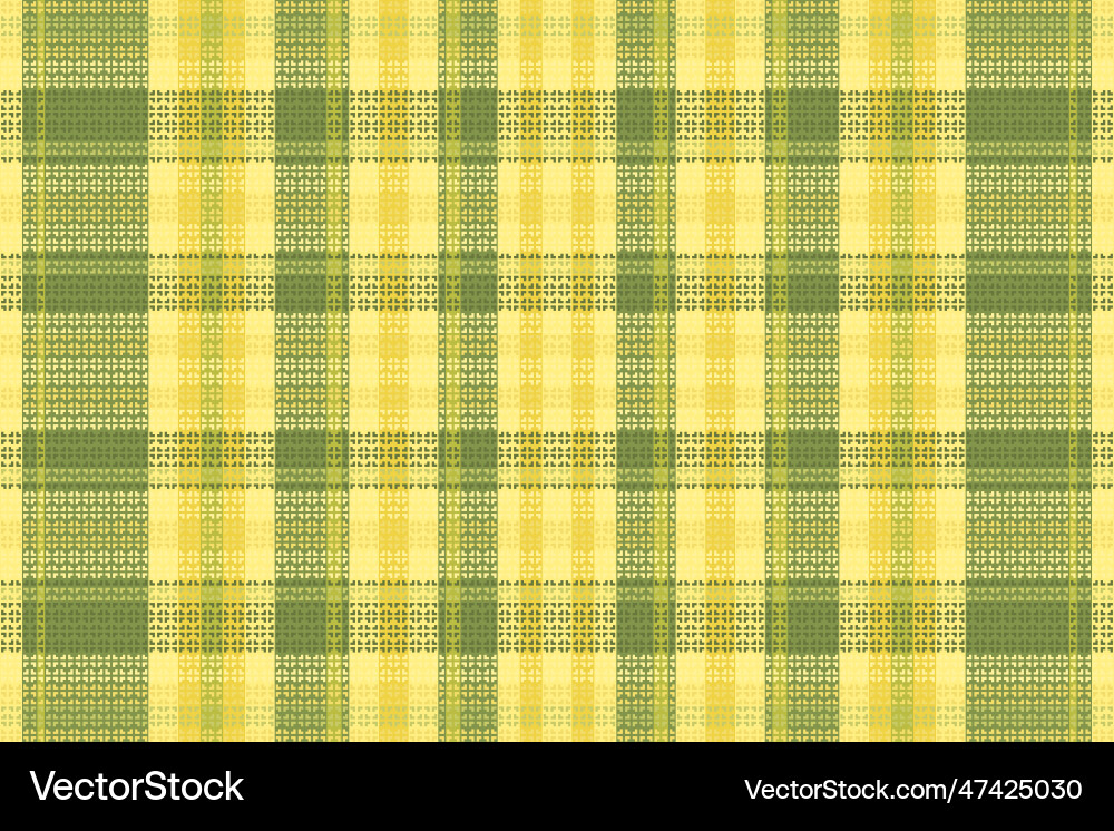 Tartan plaid with summer color pattern Royalty Free Vector