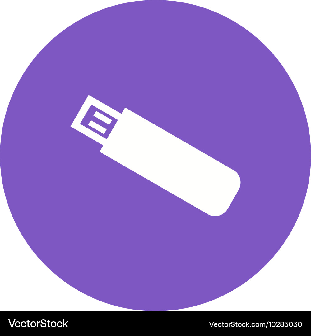 Usb drive i Royalty Free Vector Image - VectorStock