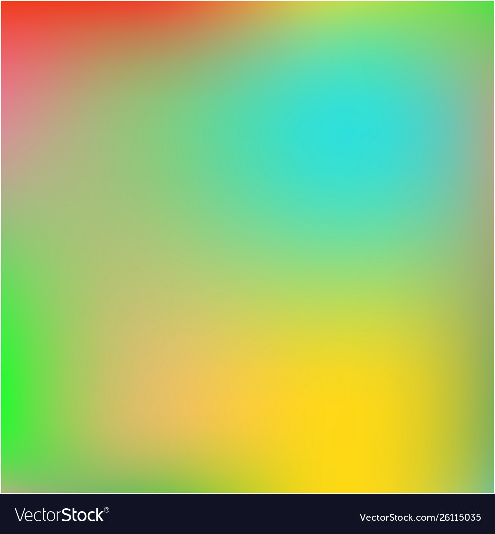 Gradient mesh painted in different colors Vector Image