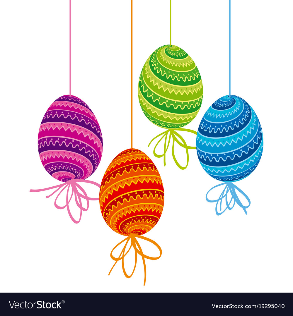 Easter egg Royalty Free Vector Image - VectorStock