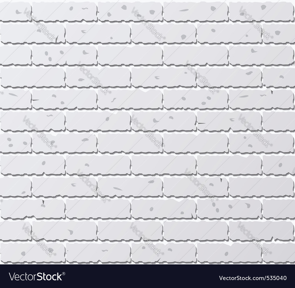 Gray brick wall Royalty Free Vector Image - VectorStock