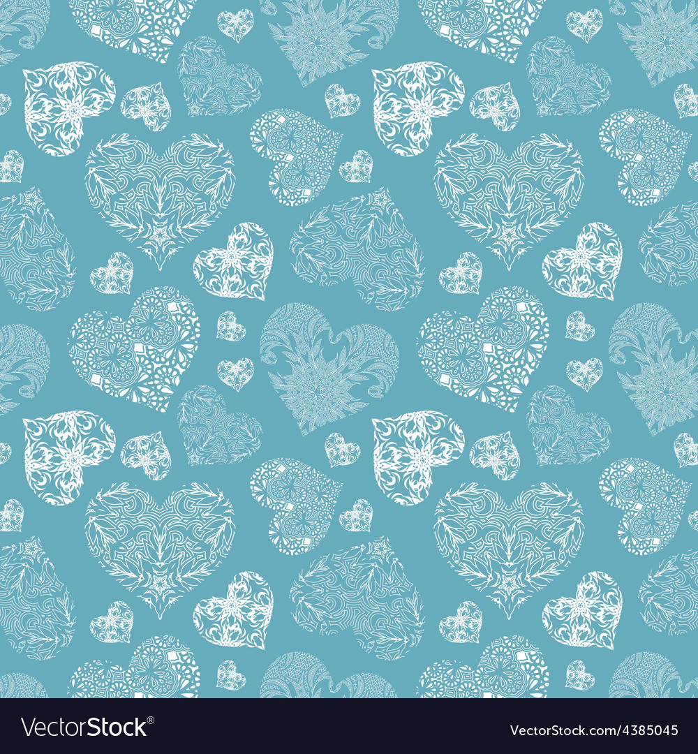 Bright openwork seamless pattern Royalty Free Vector Image
