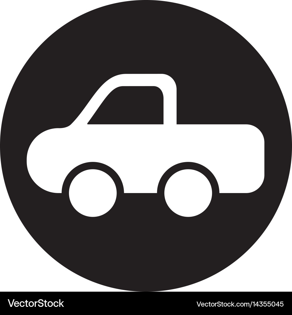 Car vehicle isolated icon Royalty Free Vector Image