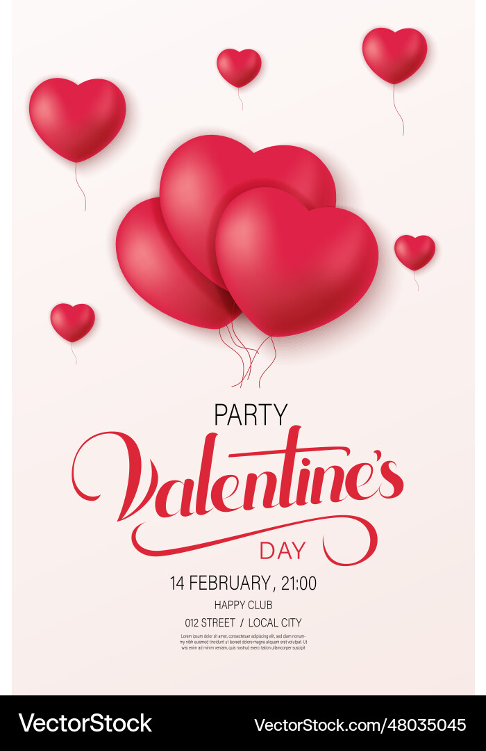 Happy saint valentines day background Royalty Free Vector