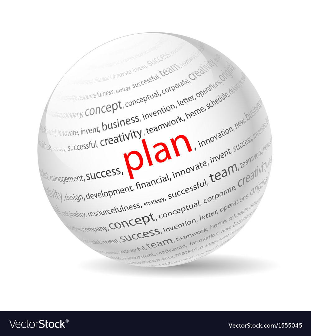 Plan Royalty Free Vector Image - VectorStock