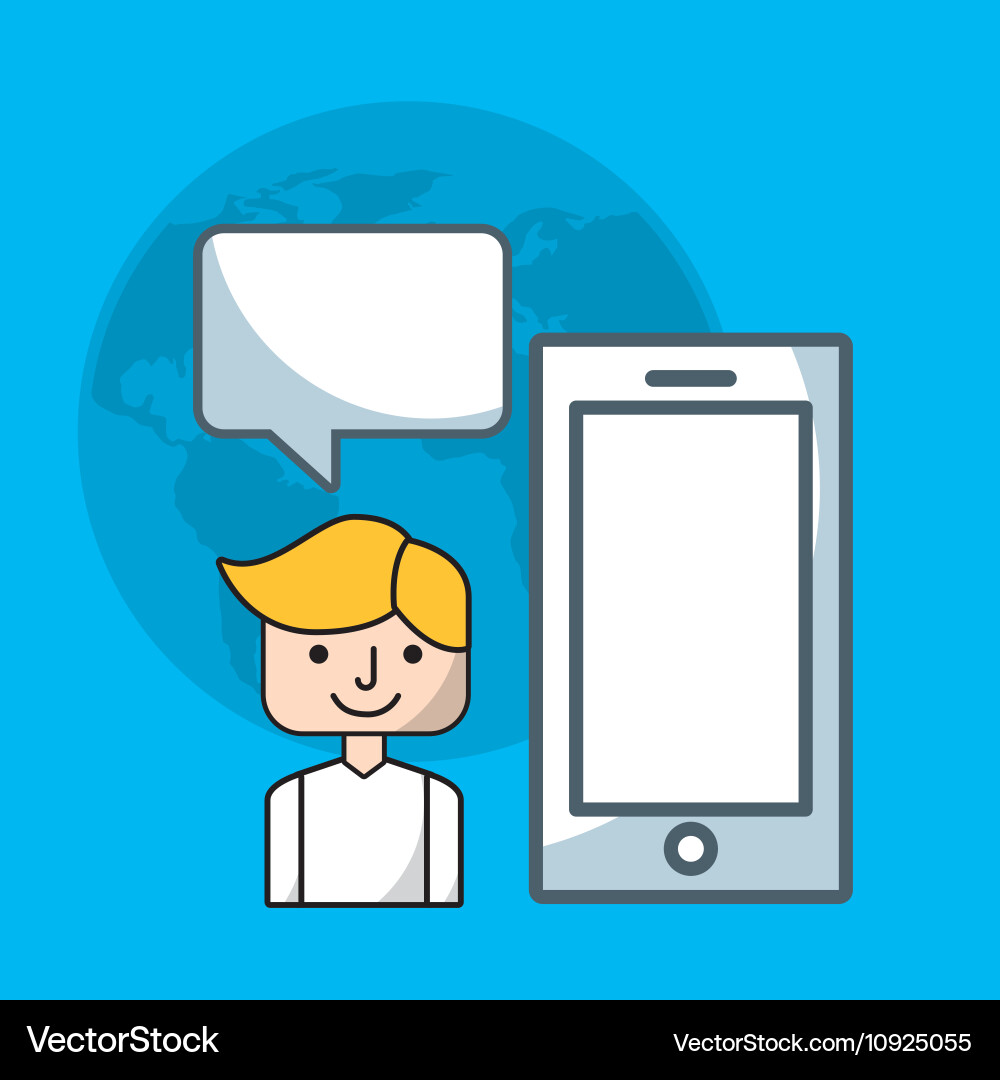 Management of electronic formats Royalty Free Vector Image