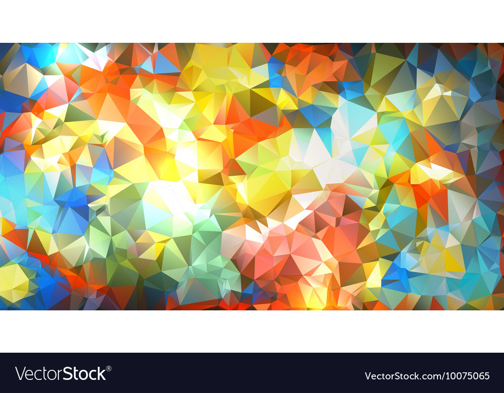 Abstract vibrant geometric background Royalty Free Vector