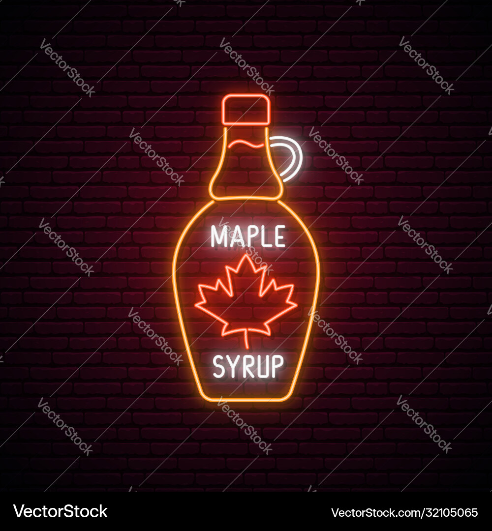 Maple Syrup Signs And Labels