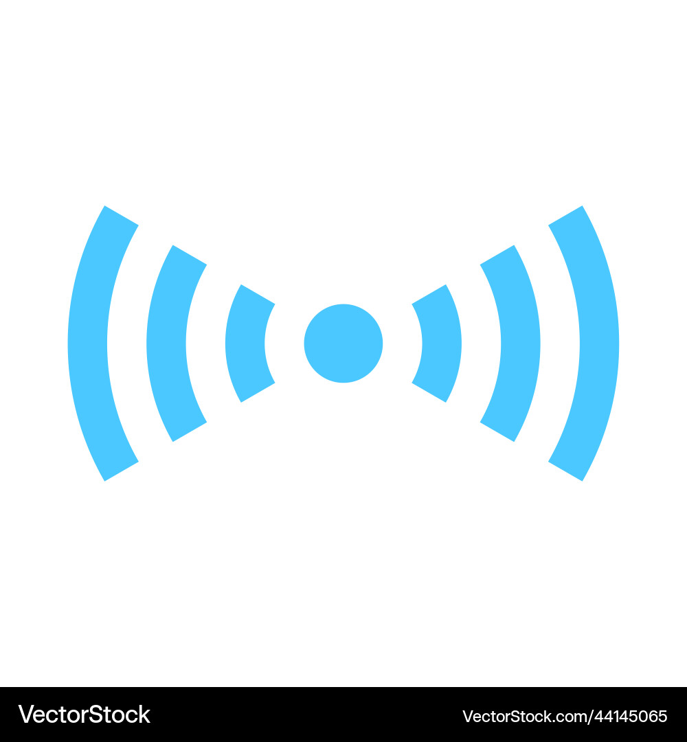 Wifi icon wireless symbol for internet connection Vector Image
