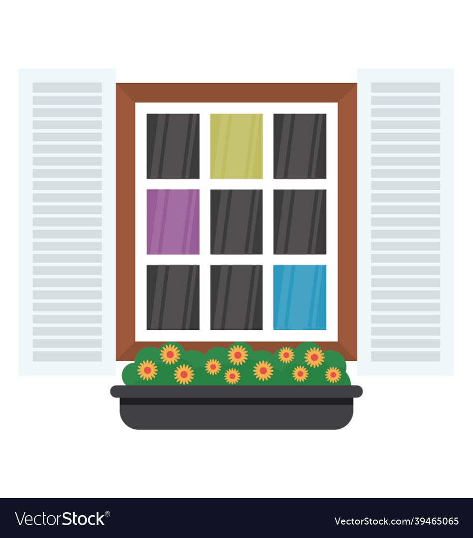 Window Royalty Free Vector Image - VectorStock