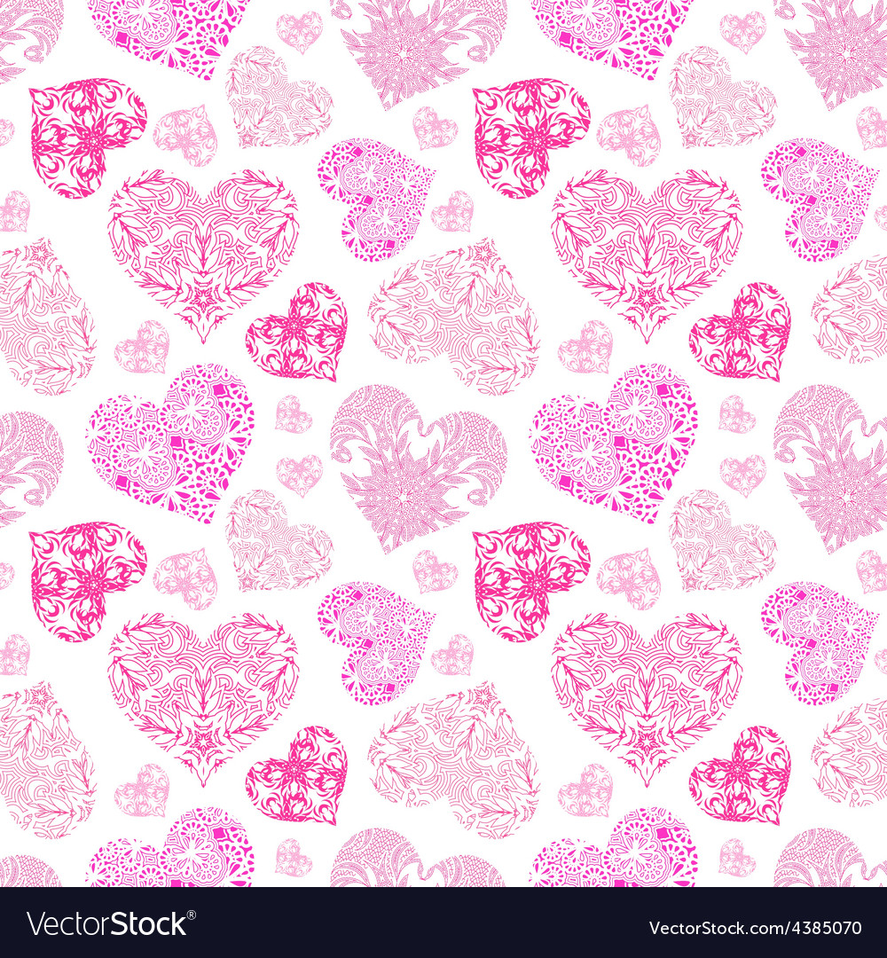 Bright openwork seamless pattern Royalty Free Vector Image