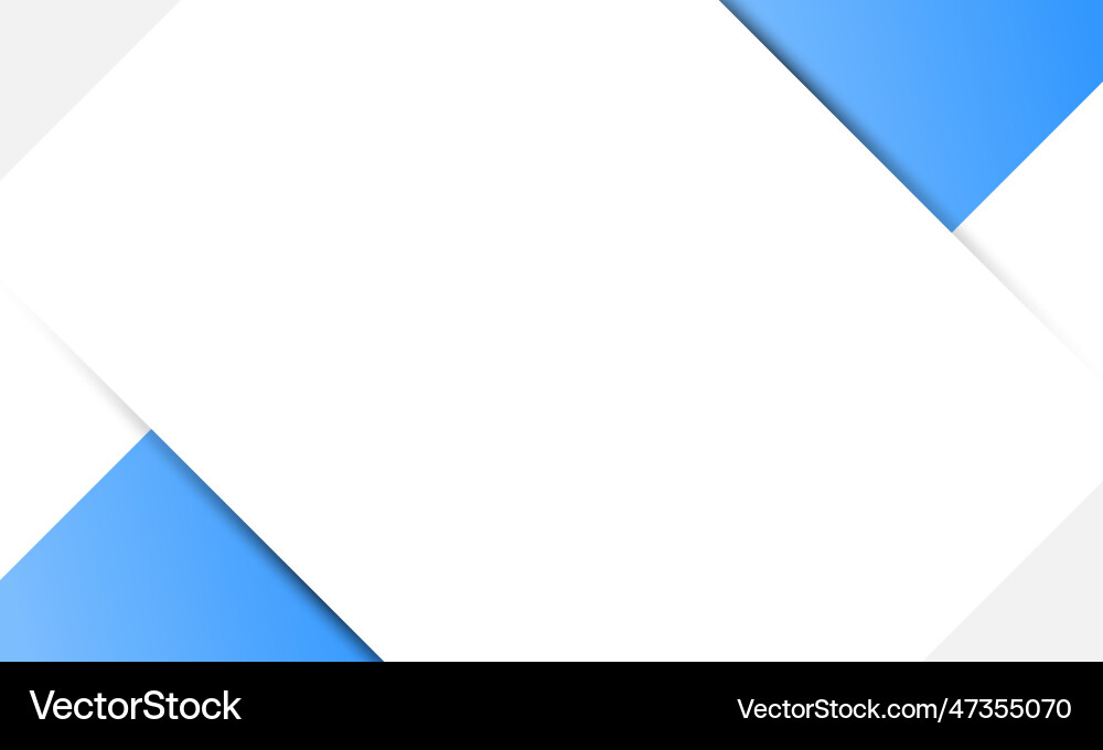 Minimal blue and white stripes background Vector Image
