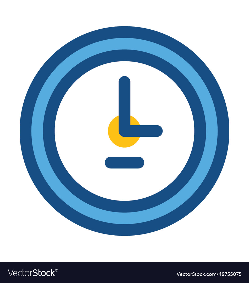 Clock icon Royalty Free Vector Image - VectorStock Clock icon Royalty Free Vector Image - VectorStock