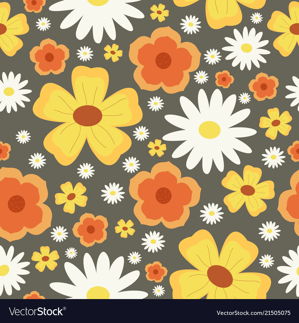 Flower pattern Royalty Free Vector Image - VectorStock
