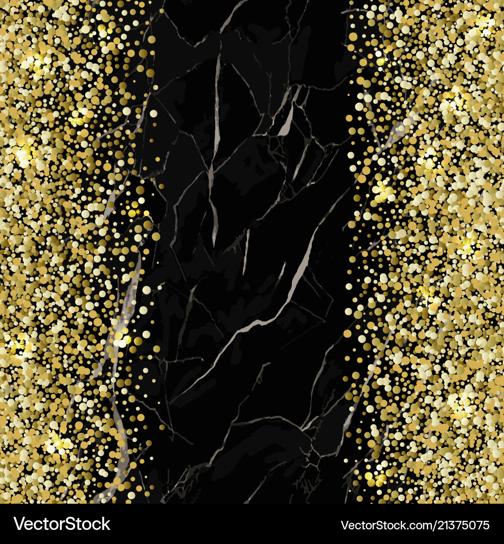 Marble luxury striaped seamless border Royalty Free Vector