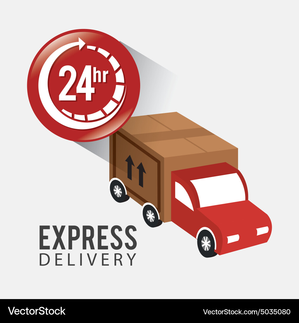 Delivery design Royalty Free Vector Image - VectorStock