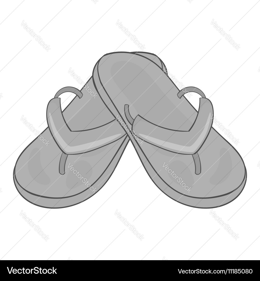 Slates icon gray monochrome style Royalty Free Vector Image
