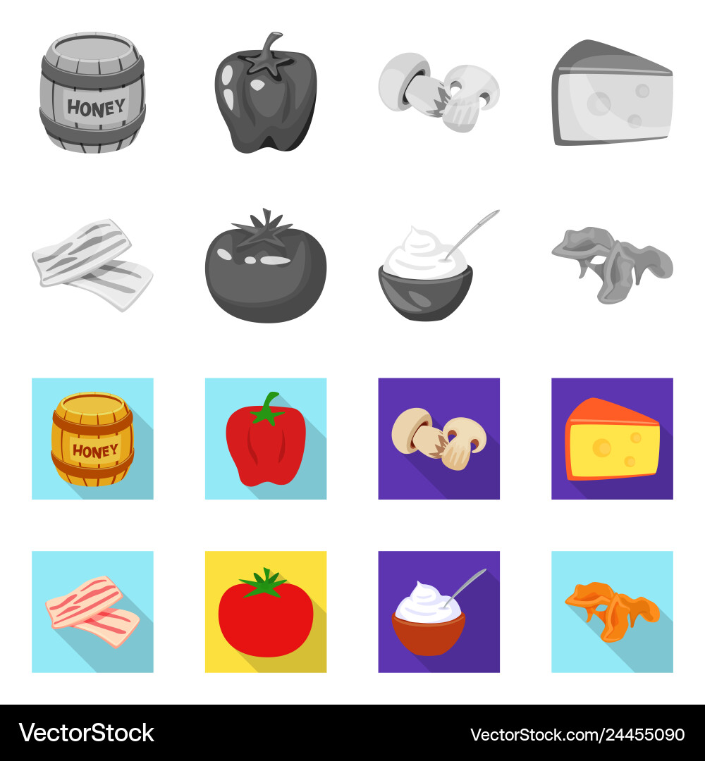 Taste and product symbol Royalty Free Vector Image