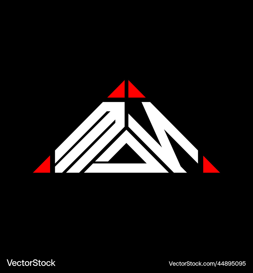 Mdn letter logo creative design with graphic Vector Image