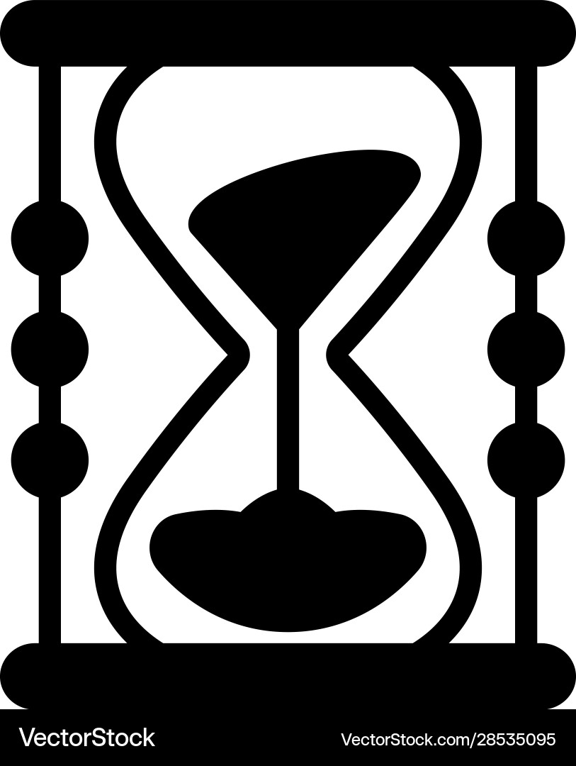 Sands of time Royalty Free Vector Image - VectorStock