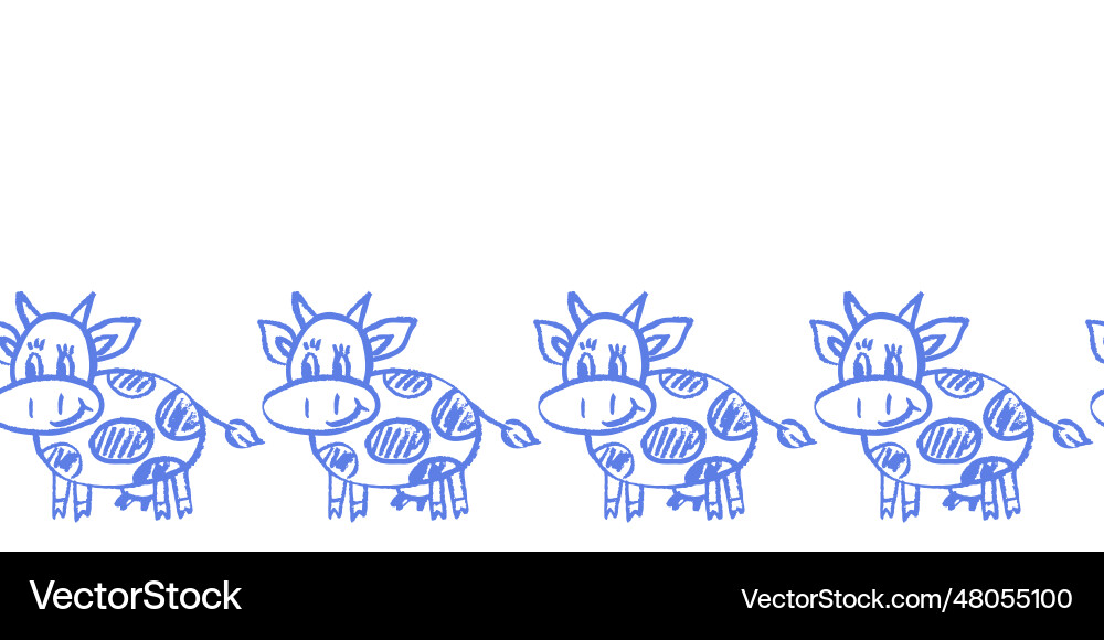 Cow Border Clip Art