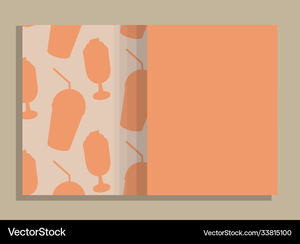 Poster with coffee mugs and cups design Royalty Free Vector