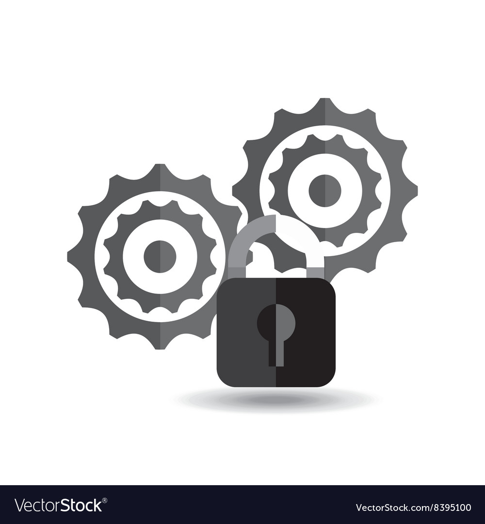 Security system design Royalty Free Vector Image