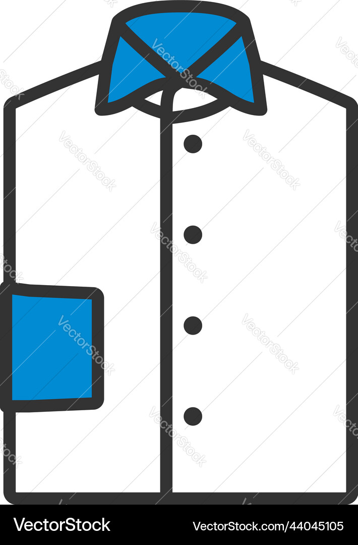 Folded shirt icon Royalty Free Vector Image - VectorStock