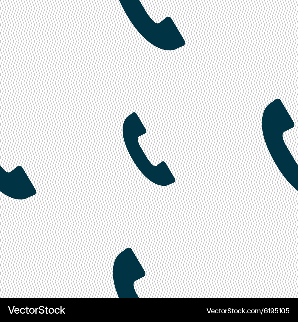 Phone sign icon support symbol call center Vector Image