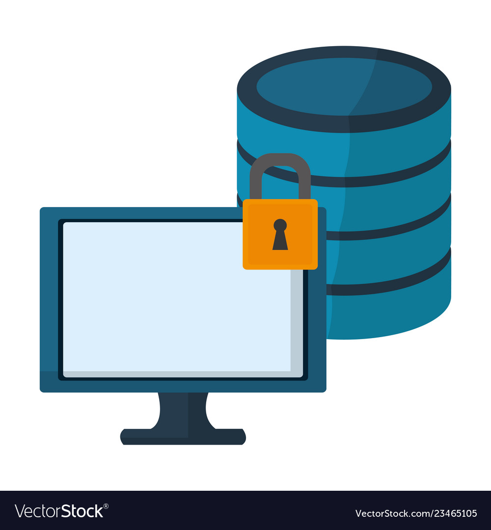 Technology computing cartoon Royalty Free Vector Image