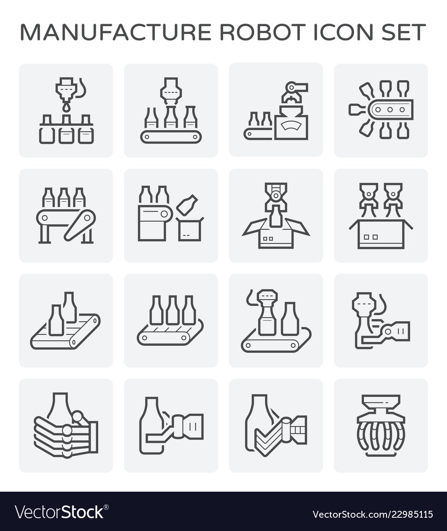 Food processing icon Royalty Free Vector Image