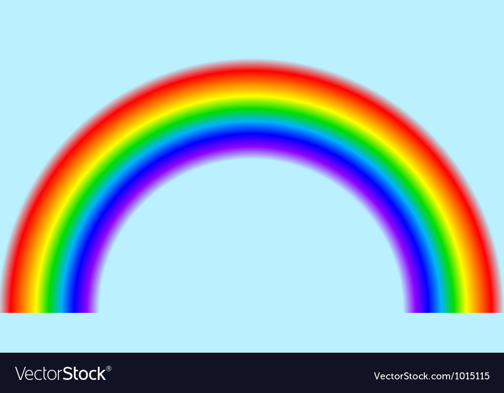 Rainbow Royalty Free Vector Image - VectorStock