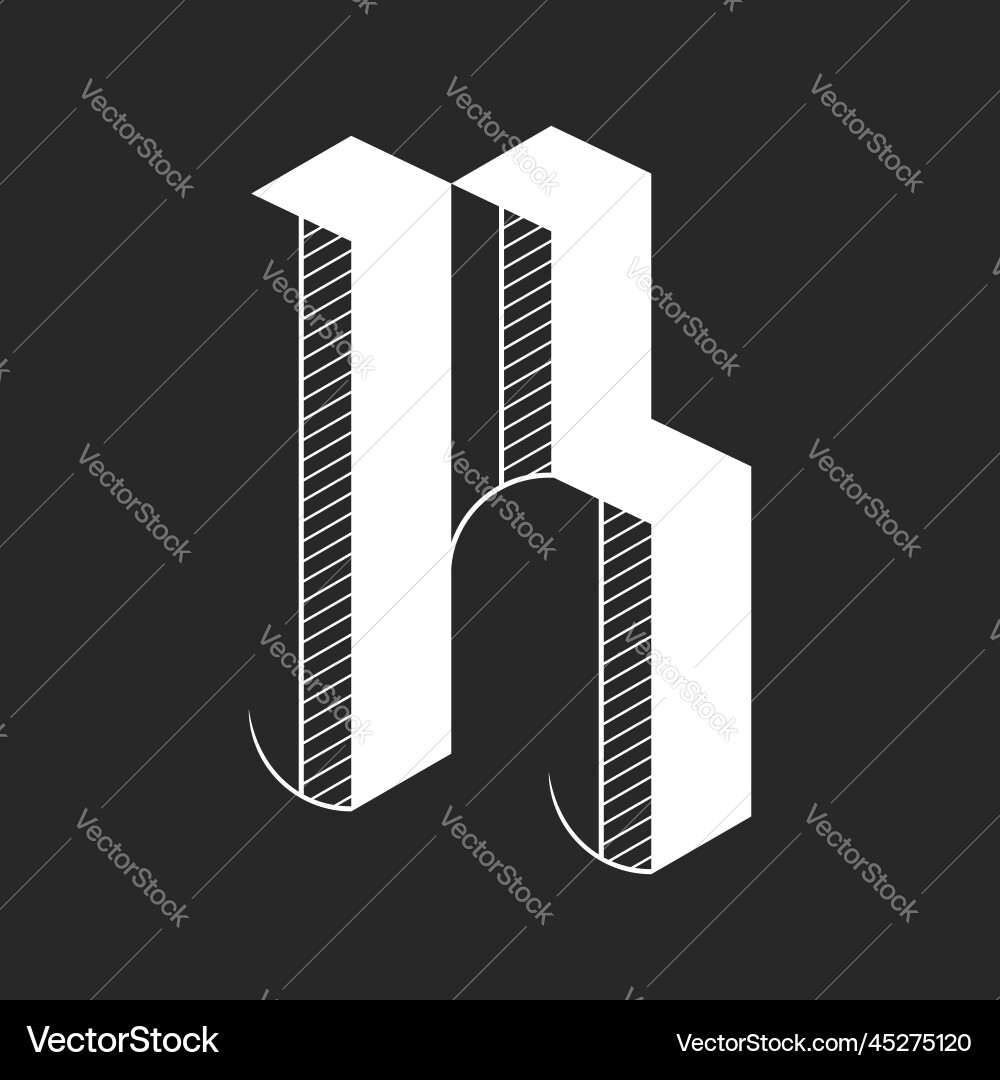 Artistic monogram r letter calligraphy logo Vector Image