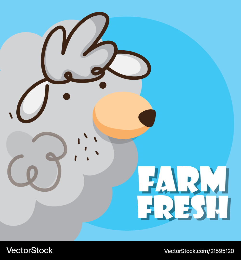 Farm fresh cartoons Royalty Free Vector Image - VectorStock