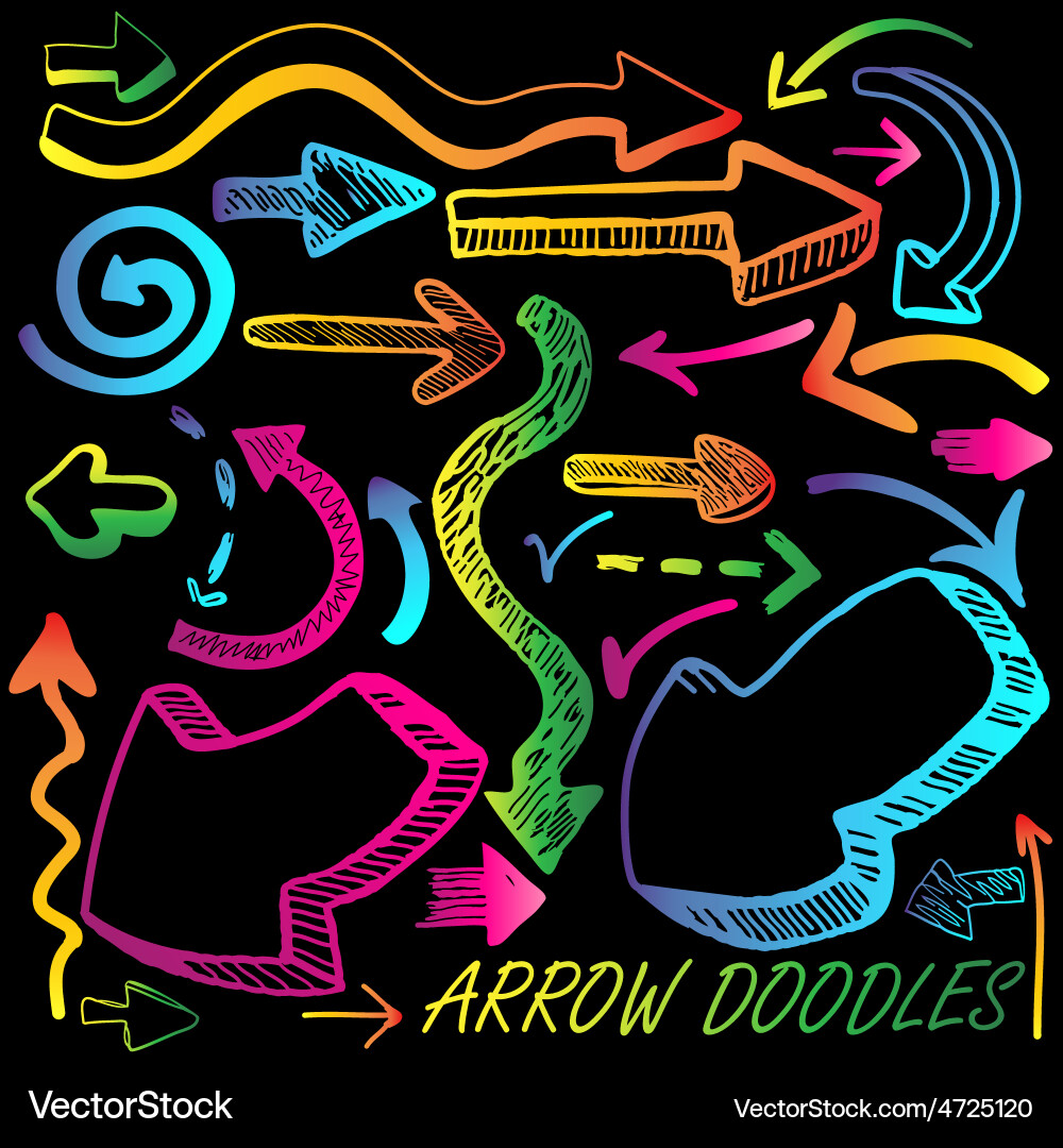 Seamless arrow pattern Royalty Free Vector Image