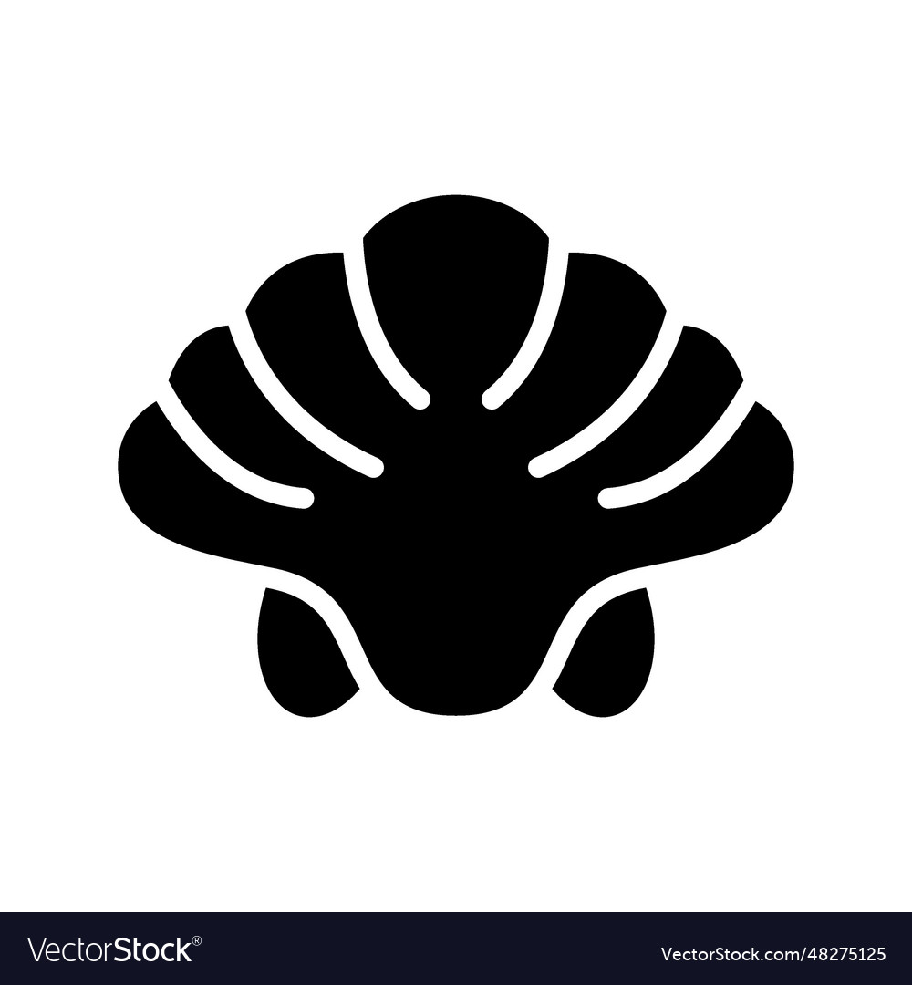 Shell icon Royalty Free Vector Image - VectorStock
