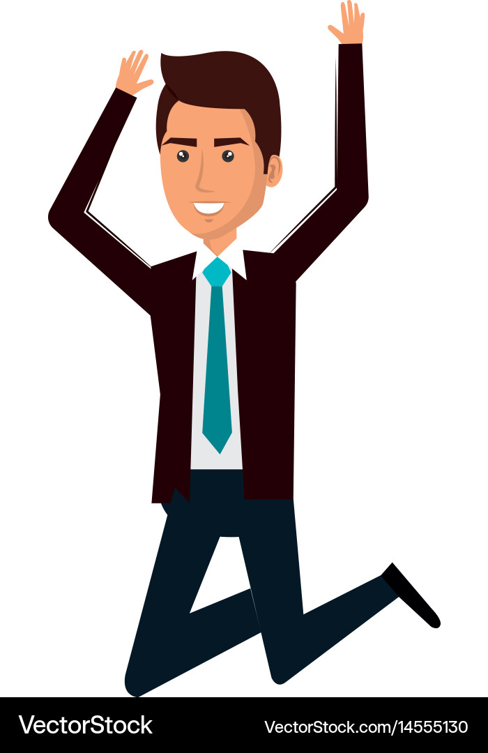 Businessman avatar character icon Royalty Free Vector Image