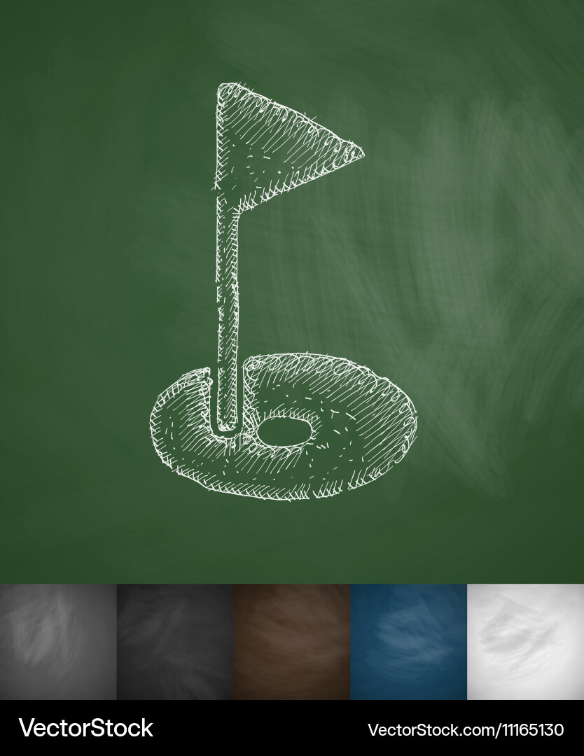 Check box and the ball icon Royalty Free Vector Image