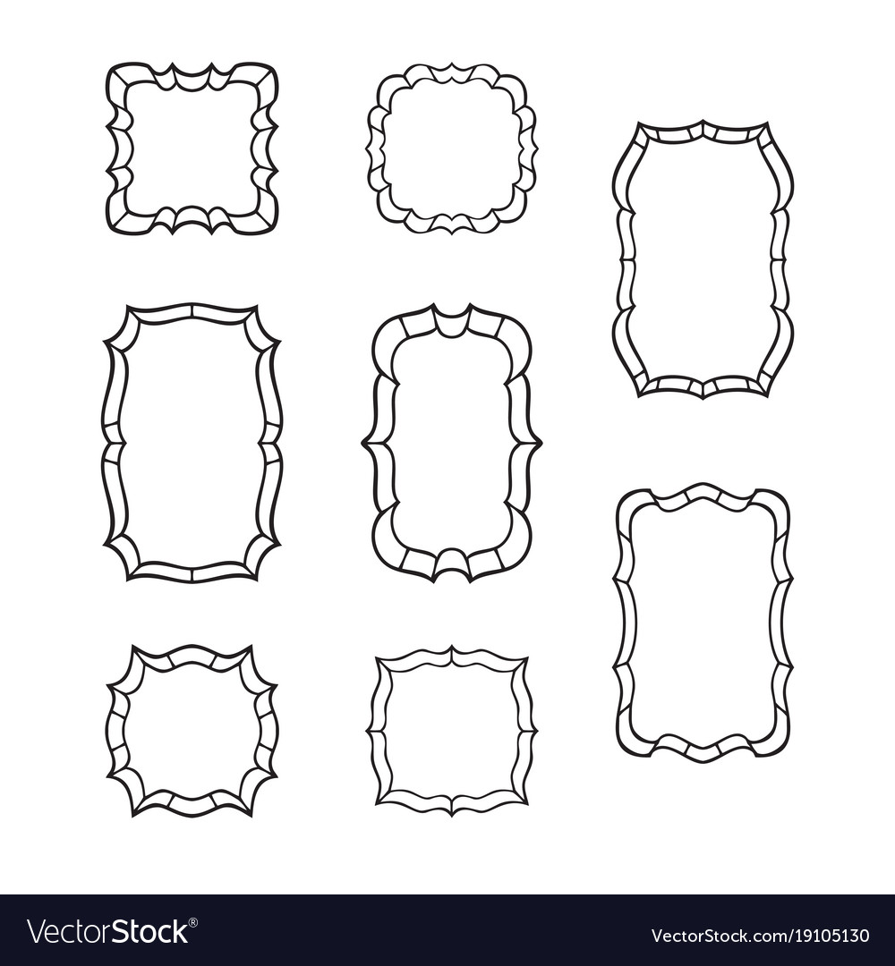 Frames Royalty Free Vector Image - VectorStock