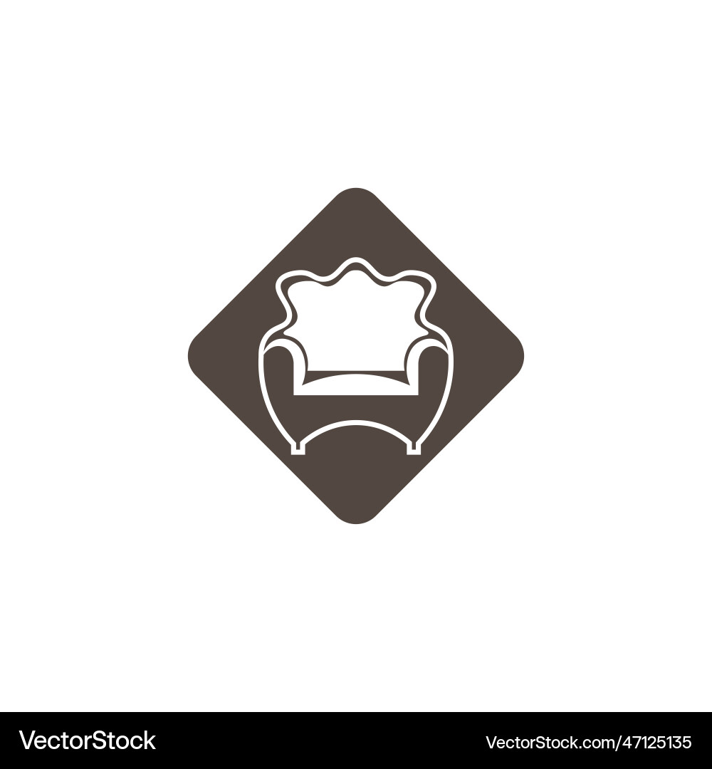 Chairs logo icon design symbol Royalty Free Vector Image