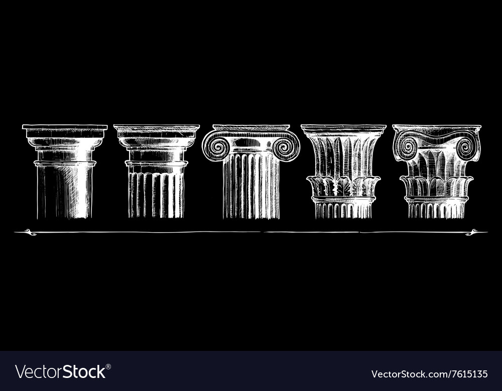 Classical order Royalty Free Vector Image - VectorStock