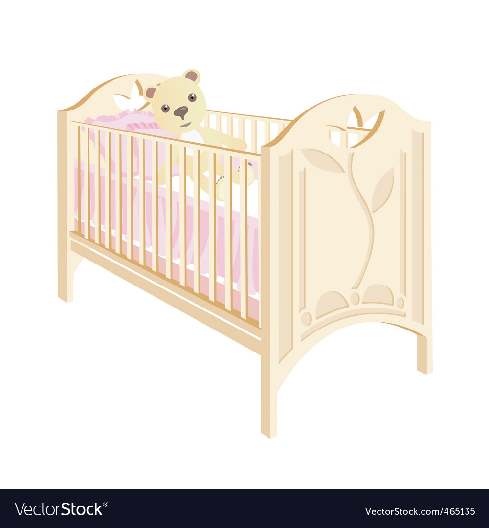 Cot Royalty Free Vector Image - VectorStock