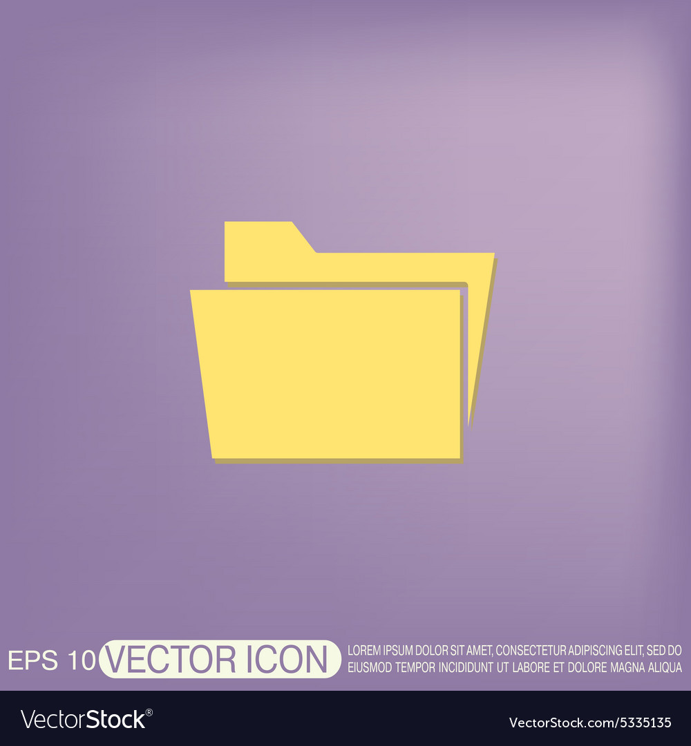 Folder for documents Royalty Free Vector Image