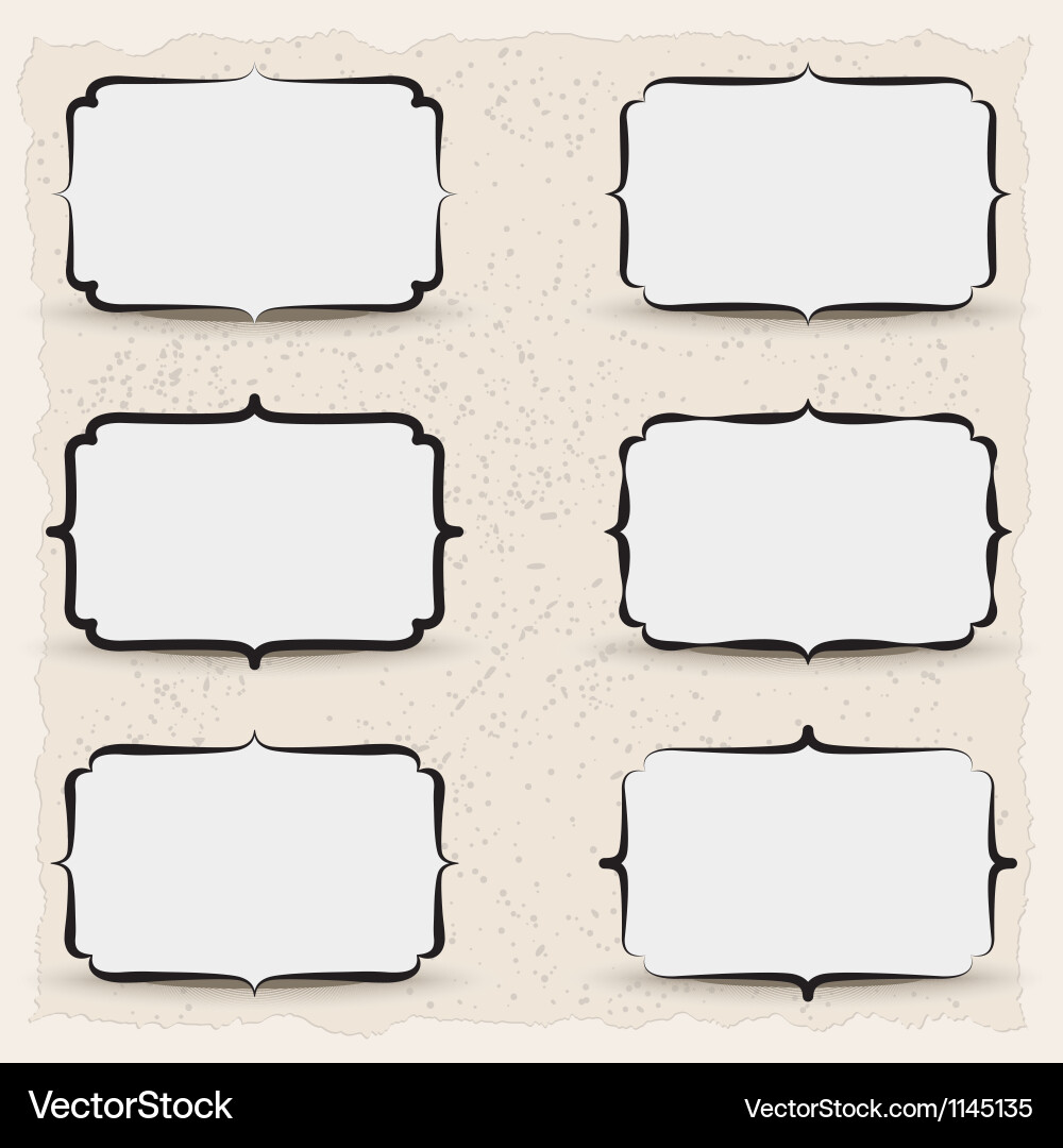 Frames Royalty Free Vector Image - VectorStock