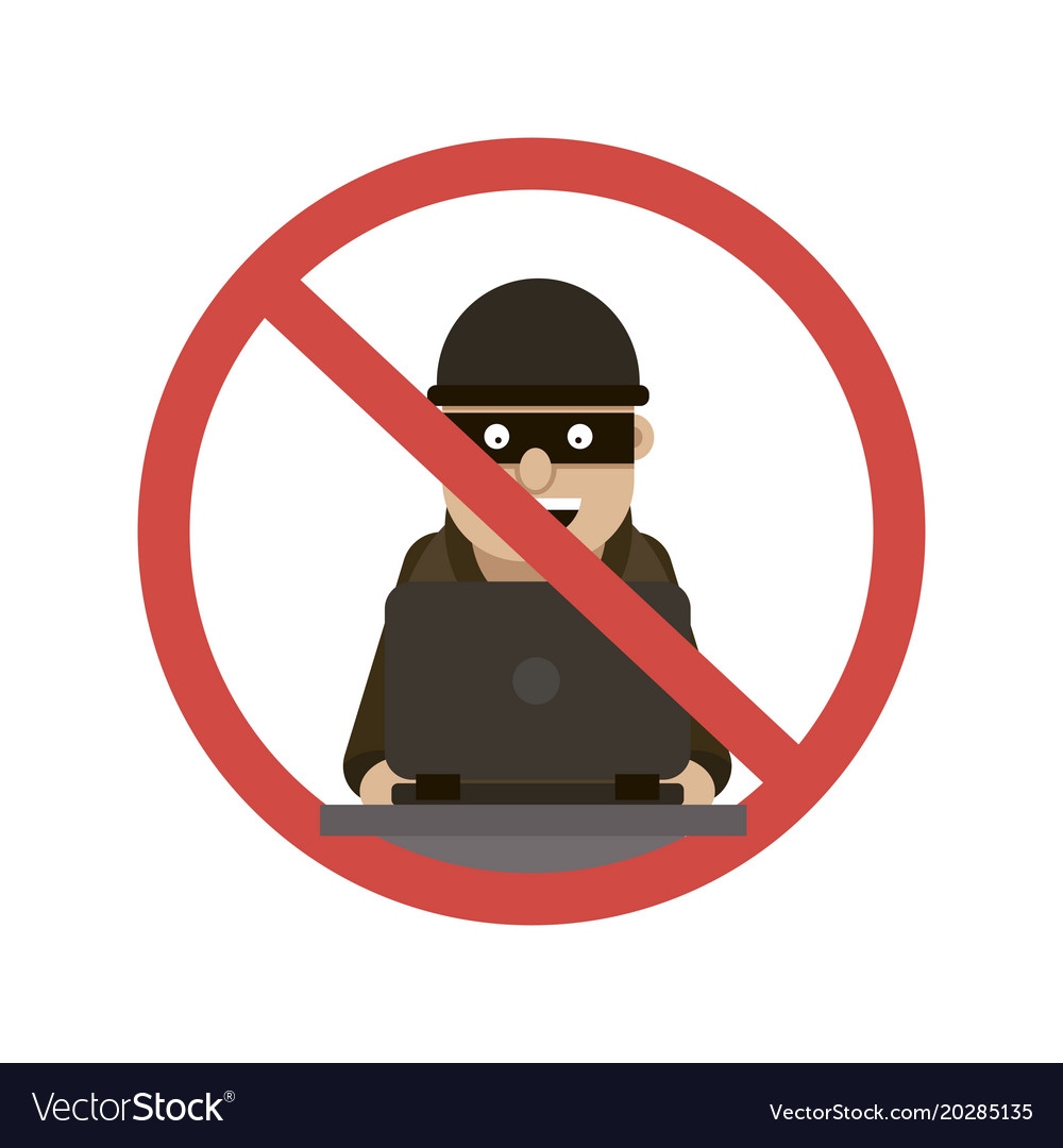 Hacker hacking logo Royalty Free Vector Image - VectorStock