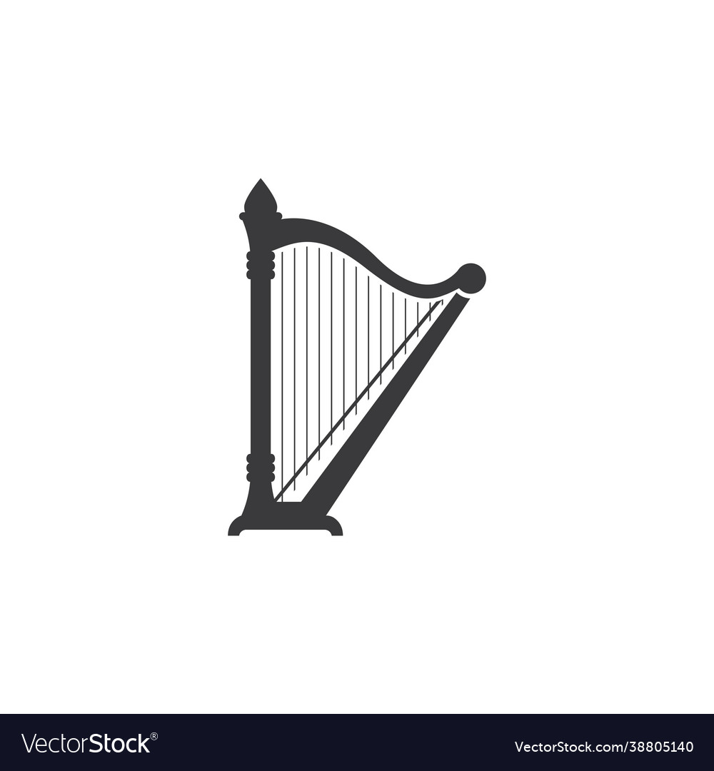 Harp Royalty Free Vector Image - VectorStock