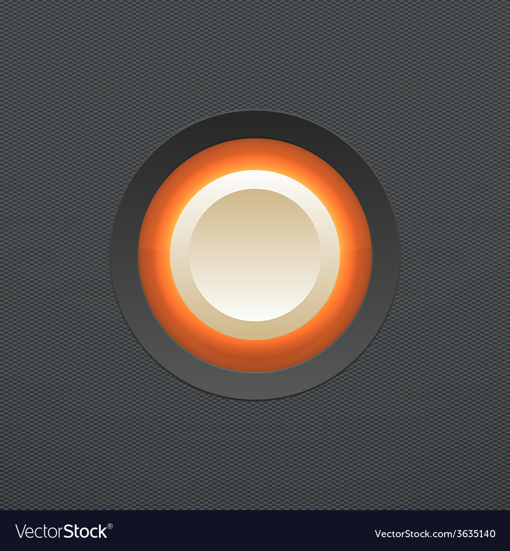 White button Royalty Free Vector Image - VectorStock