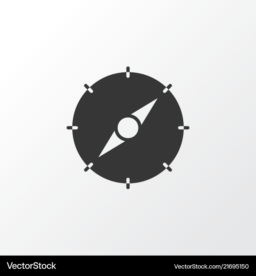 Compass icon symbol premium quality isolated Vector Image