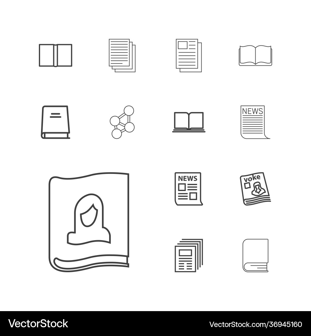 13 publish icons Royalty Free Vector Image - VectorStock